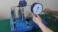 西安云仪压力表氧气表两用校验器