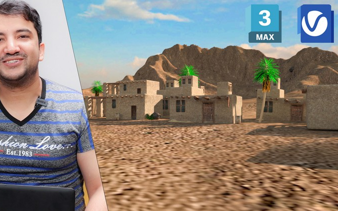 「福利」「中英字幕」Udemy - 3Ds Max2024动画基础入门