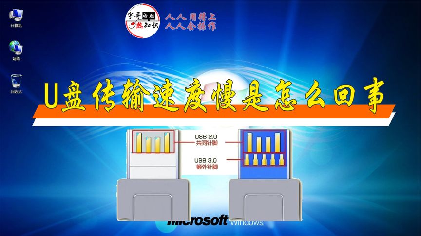 U盘速度慢是怎么回事?你的一个动作可能给U盘降速!