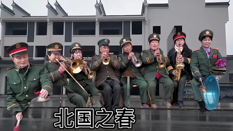 铜管乐器合奏《北国之春》