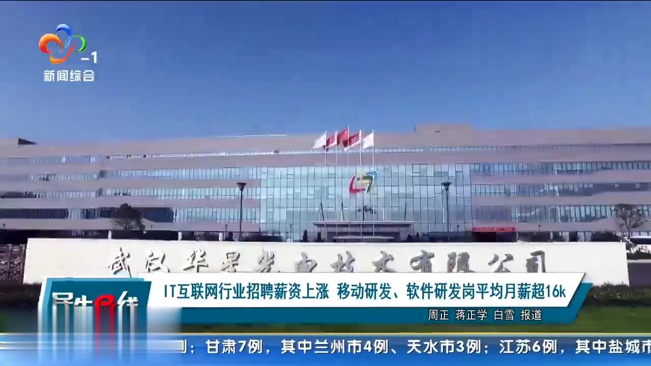 IT互联网行业招聘薪资上涨移动研发.