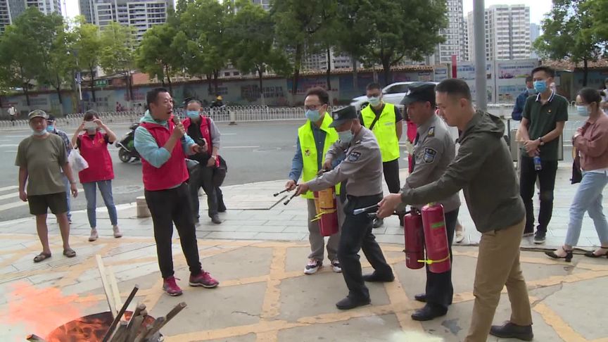 很多人估计连灭火器都不会用!一旦发生火灾如何自救?#消防