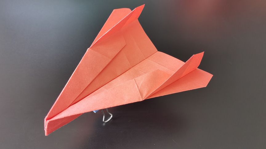 每日折纸7:如何制作超酷的纸飞机模型 折纸飞机模型 教学