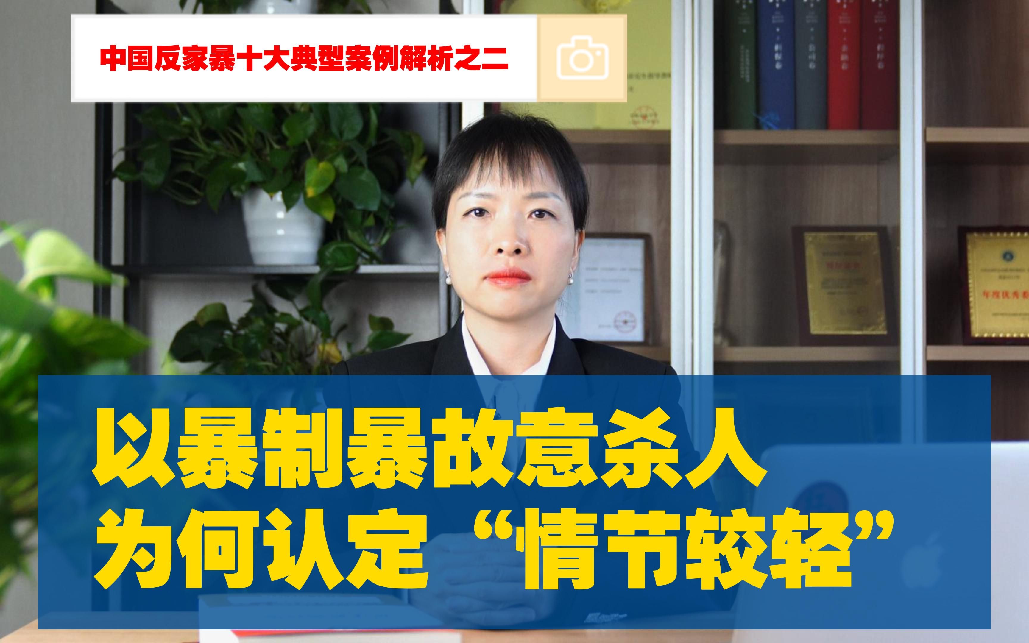 中国反家暴十大典型案例解析之二,以暴制暴故意杀人,为何认定“情节...