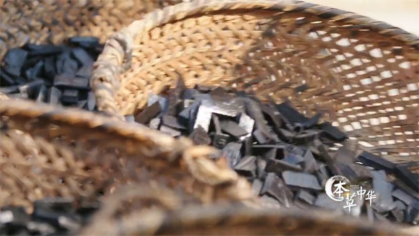 本草中华:用百年松树的松烟,制作中药,世界上最黑的药墨