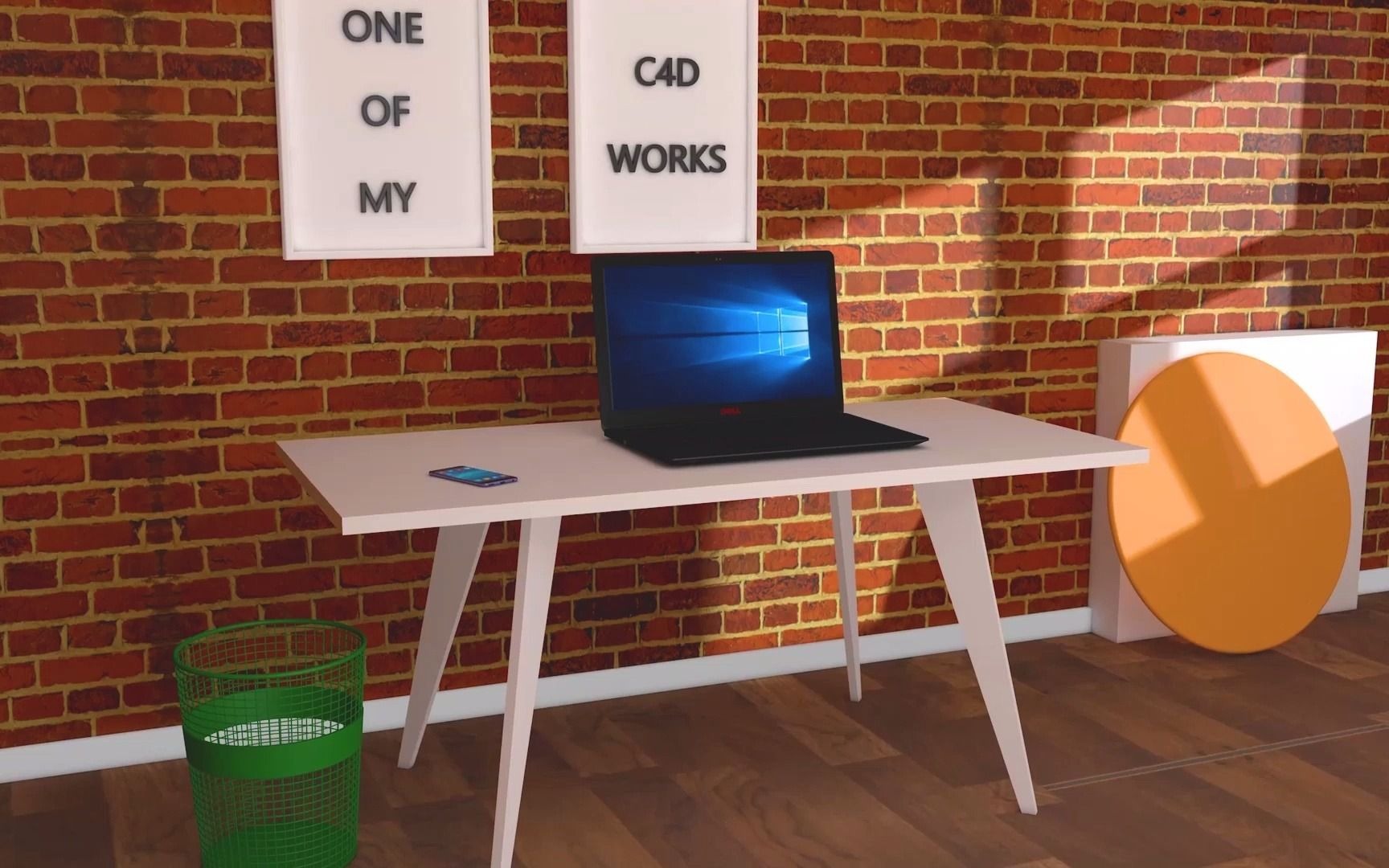 【C4D动画】Dell笔记本动画