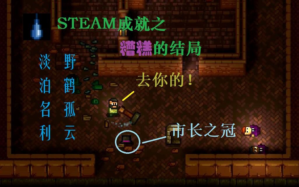 【威廉管家的地痞街区】STEAM成就“糟糕的结局”解锁流程