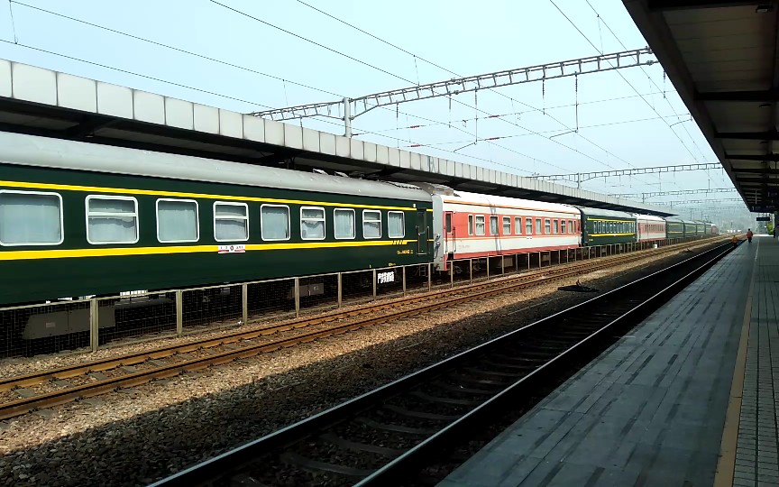 K1620次列车惠州站停靠