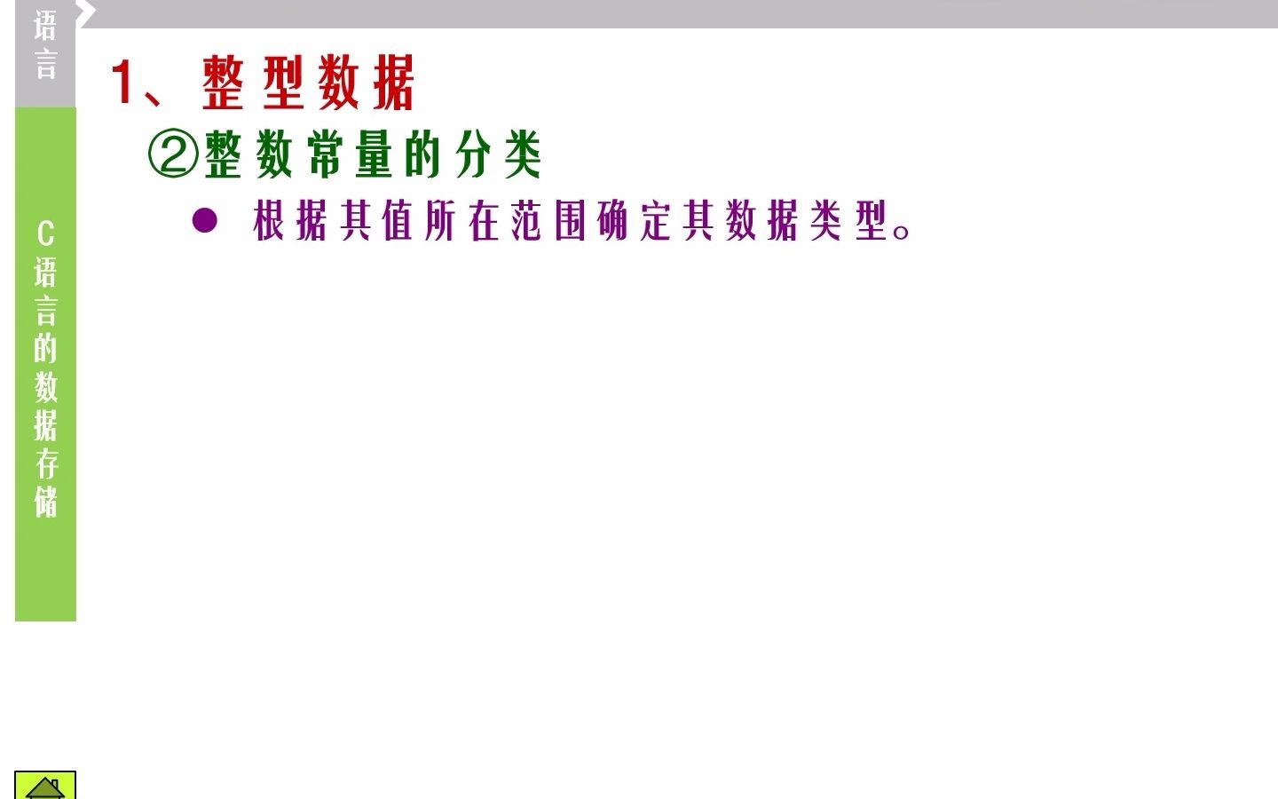 1.C语言数据存储_4+整型数据