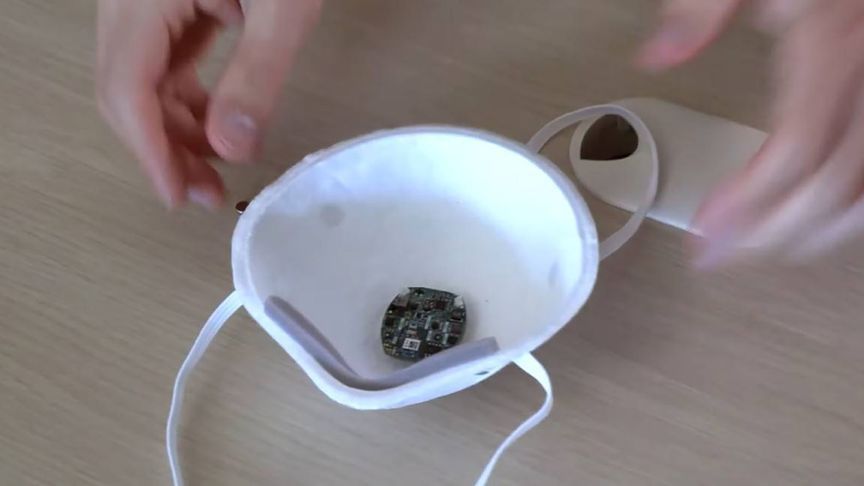 老外研发这口罩传感器,能监测口罩佩戴状态很适合医护人员