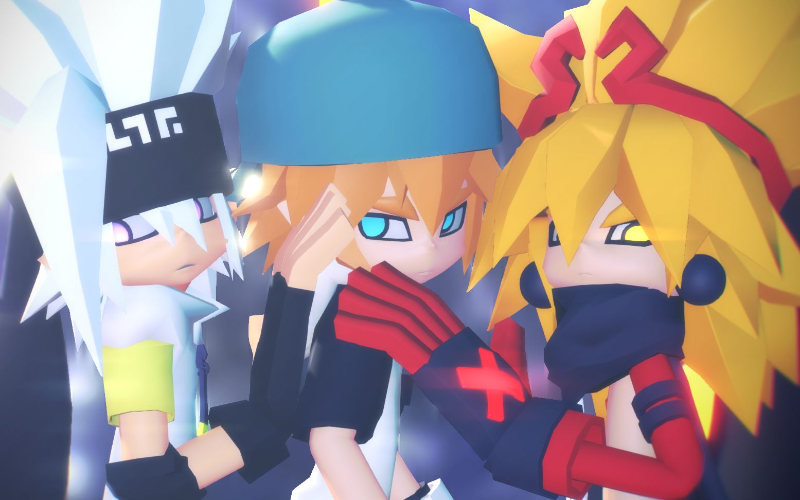 【凹凸世界MMD】旧设大三角之金总身高瞳孔不是问题,他A的是气质(...