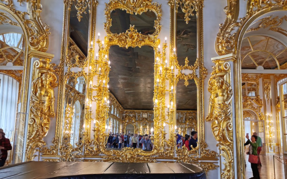 【vlog旅行】俄罗斯圣彼得堡-夏宫和叶卡捷琳娜宫殿的内部合辑