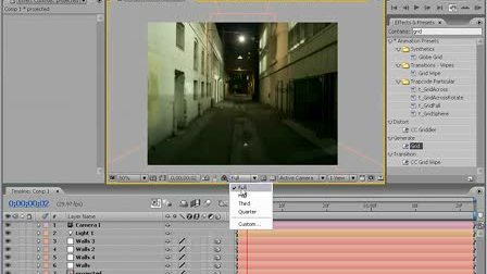 AE用静态图片作出的镜头推拉效果(二)教程(videocopilot)