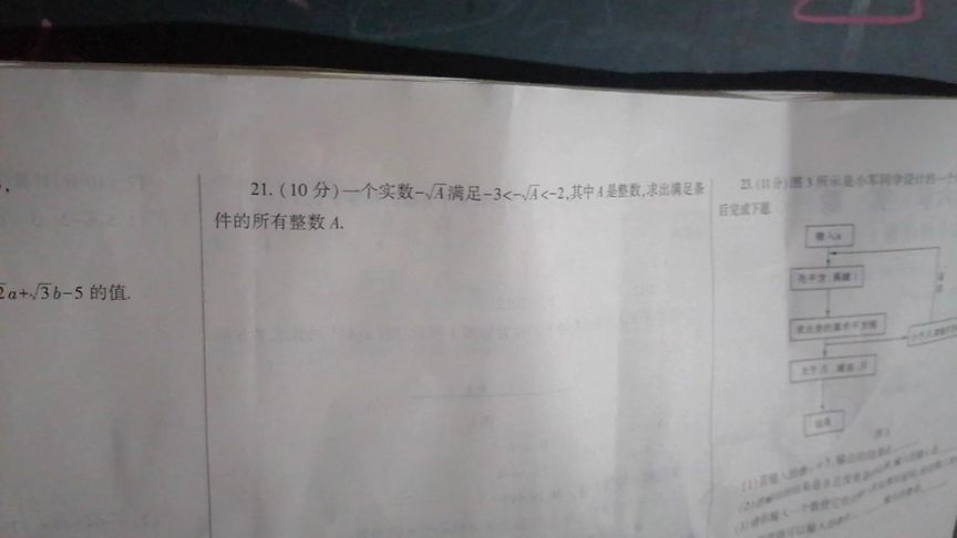 人教版七年级下册数学实数方面考题,怎么求根号7在哪两整数间?