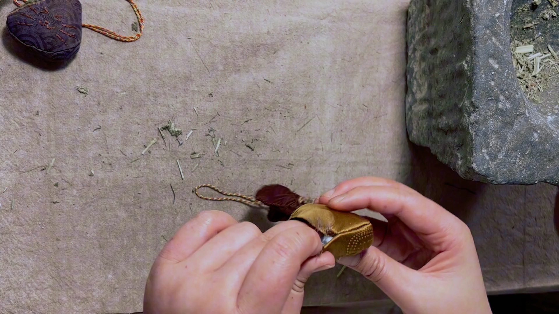 端午伴手礼 小兔子香包