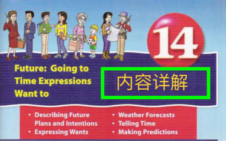...朗文国际英语教程学生用书第1册unit14-part3,在阅读中练习be going to