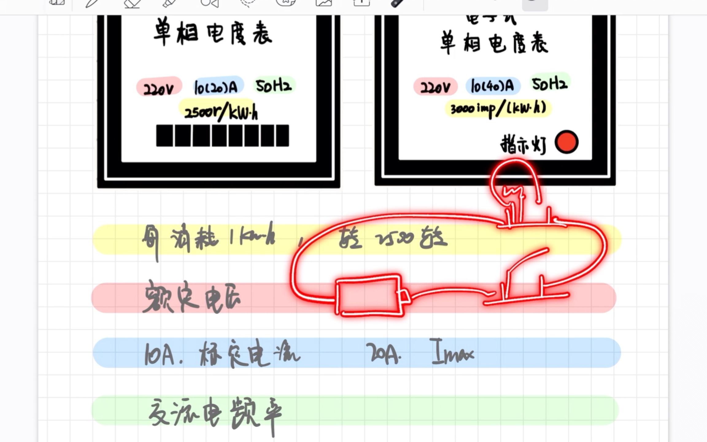 电能表的基础计算