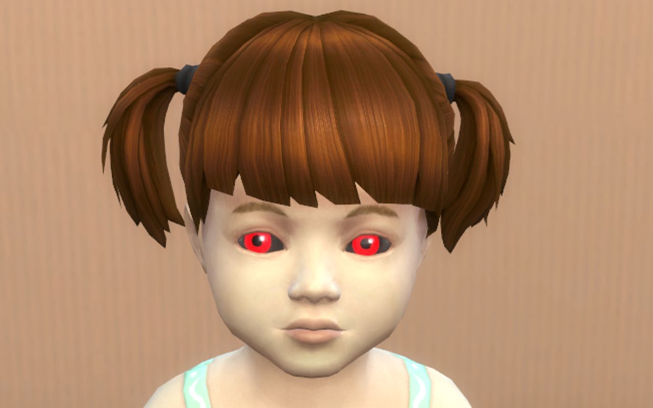 【若水盈盈】模拟人生4 幼儿眼睛怎么了?