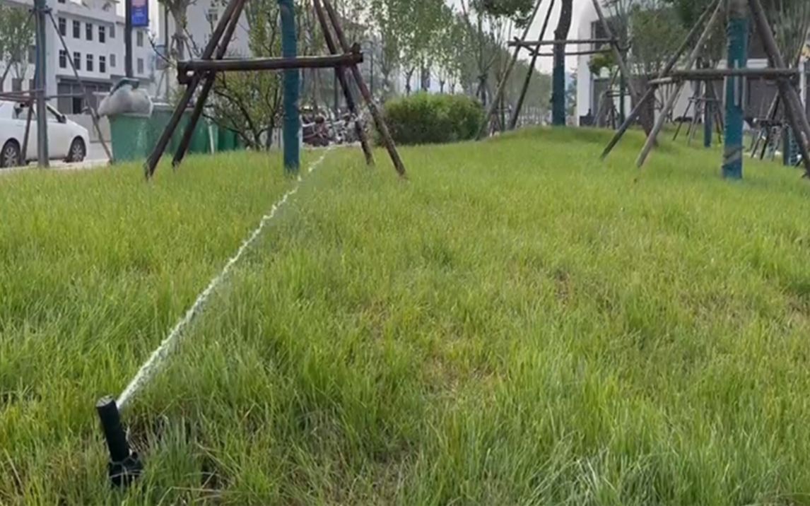 园林 厂区 智能全自动草坪喷灌系统安装