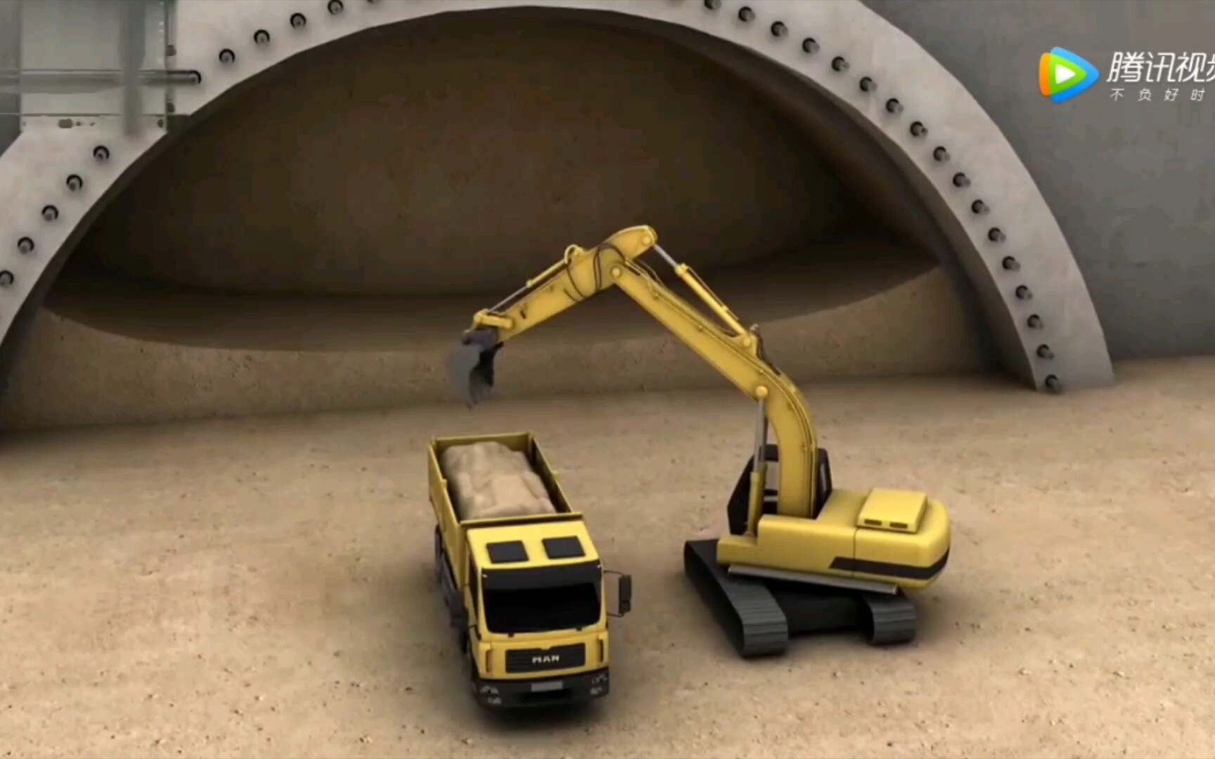 《科普》◎山岭隧道-施工动画全过程