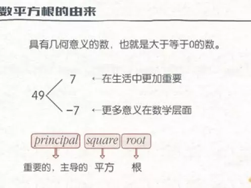 【洋葱数学】算术平方根