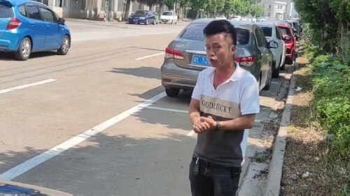 现实版侧方位停车,看准三个点,新手也能轻松学会侧方停车
