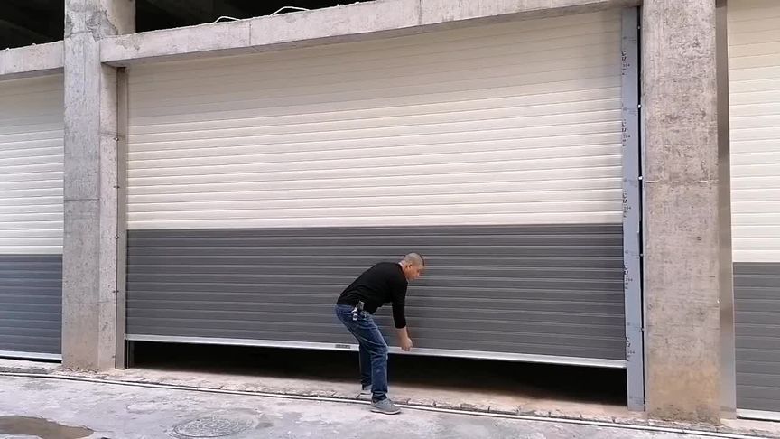 安进卷门 手动 电动 轻松开门 安全 智能 耐用 静音