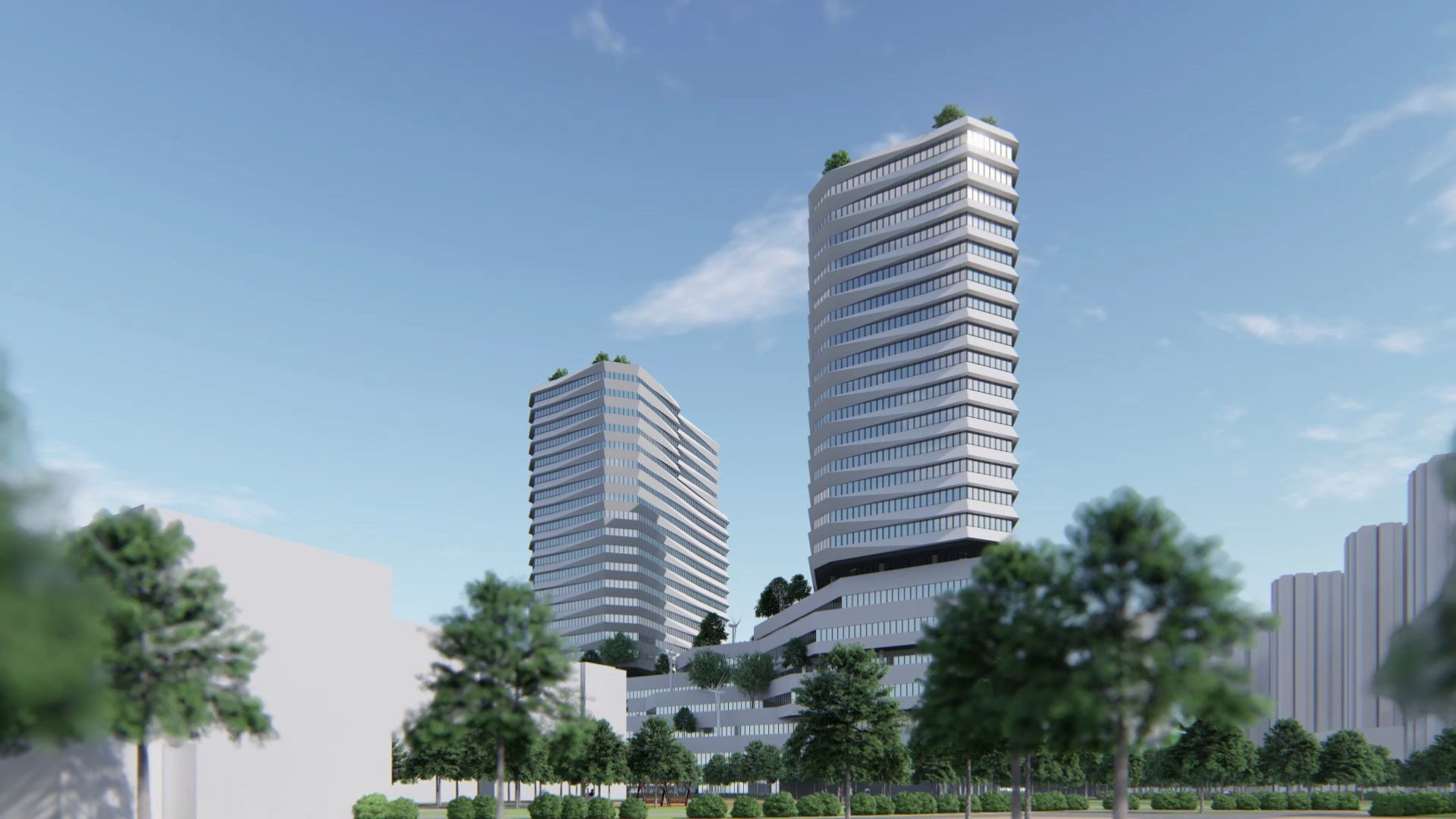 三天一个lumion动画——医院建筑设计