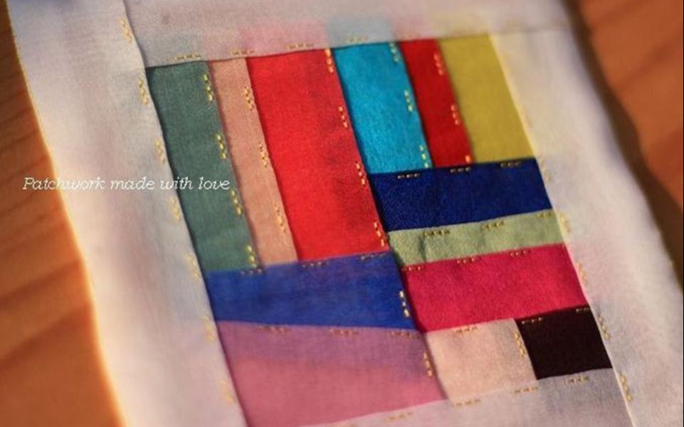 【倒三针】针法示意