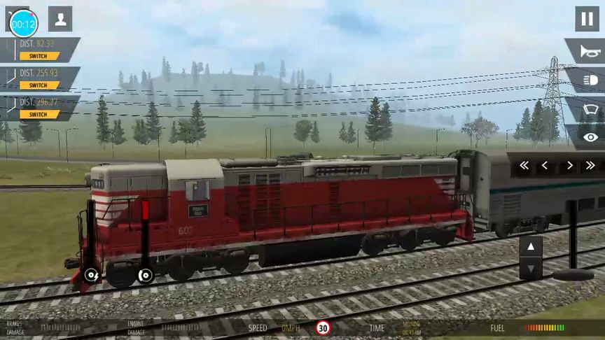 游戏名叫火车模拟器PRO.2018无限金币版,名字有点长哈。