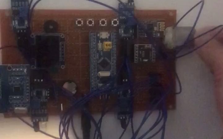 大学生毕业设计之基于STM32-WFII车位检测和预约系统