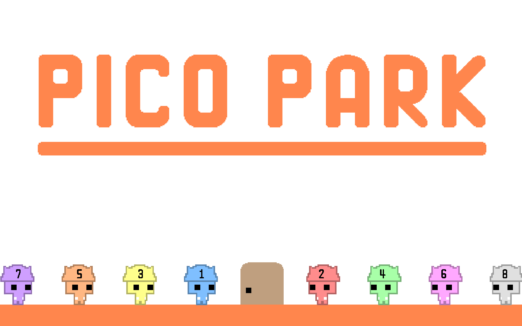 【PICO PARK】欢乐的猫猫像素益智小游戏,与同伴一起通关吧P2