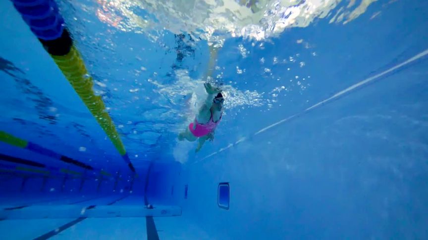 像专业游泳运动员一样,系统安排自己的自由泳训练计划,科学游泳