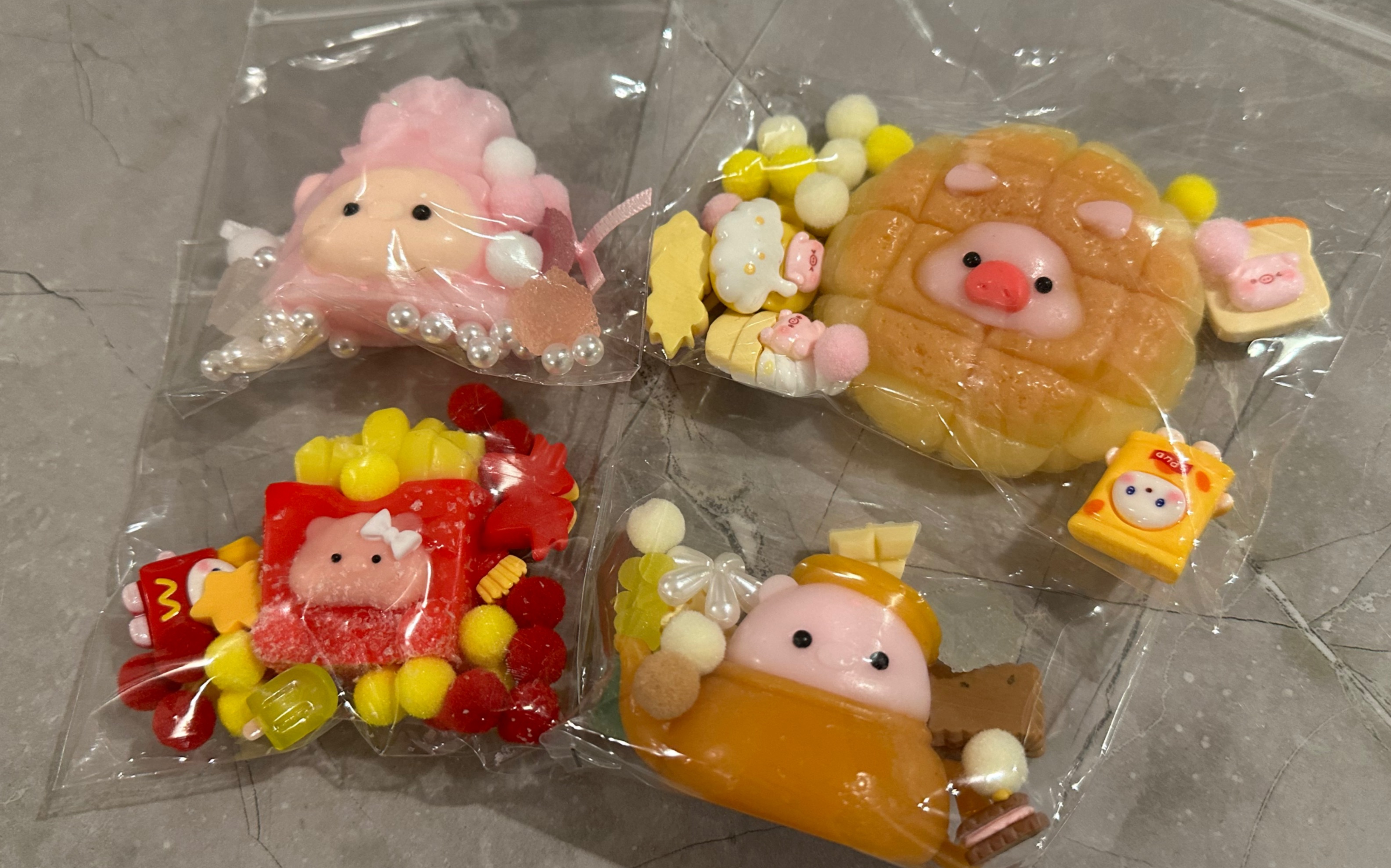 群英荟萃 猪猪开会|硅胶捏捏开箱