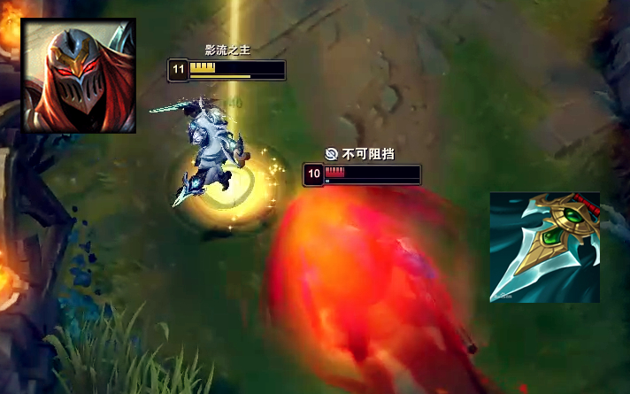 劫该如何反制长手消耗型法师?丨劫VS维克托,阿狸