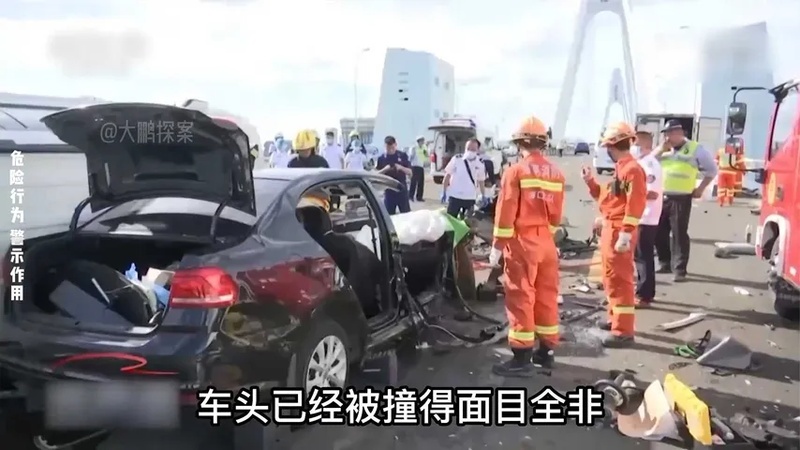 酒后开车逆行连撞三车,事故现场惨不忍睹!