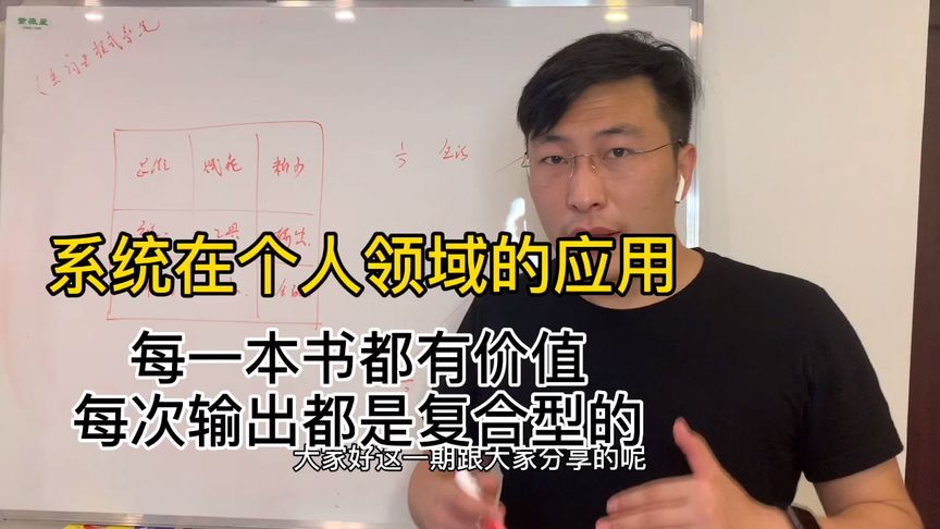 商业模式创新:如何构建多维度的个人系统(将所有知识结构化)上