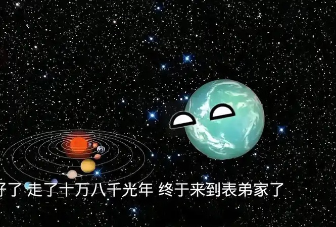 星球动画:地球表哥去地球这里玩