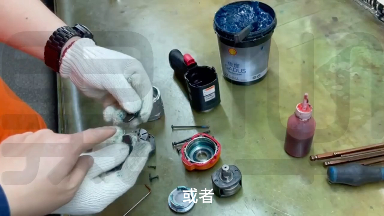 台湾黑牛气动工具教您:MY-1863L扭力不足需检查叶片和捶打组