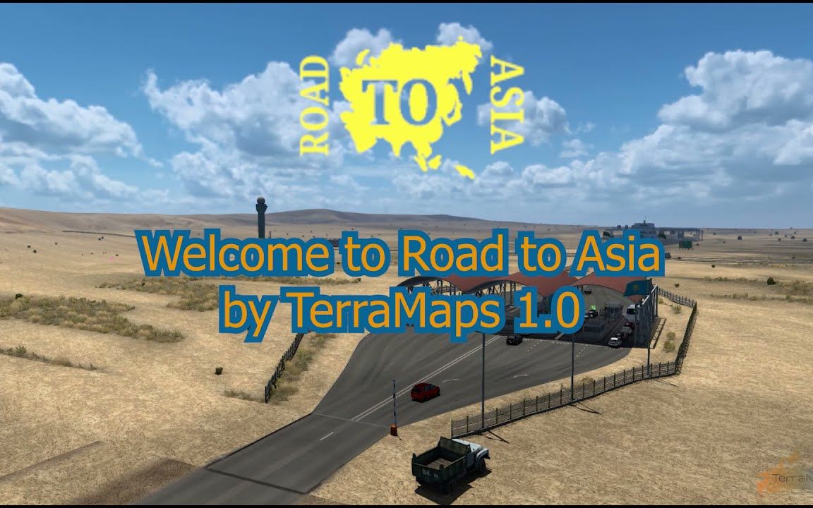 欧洲卡车模拟2:通往亚洲之路1.0版本预览片