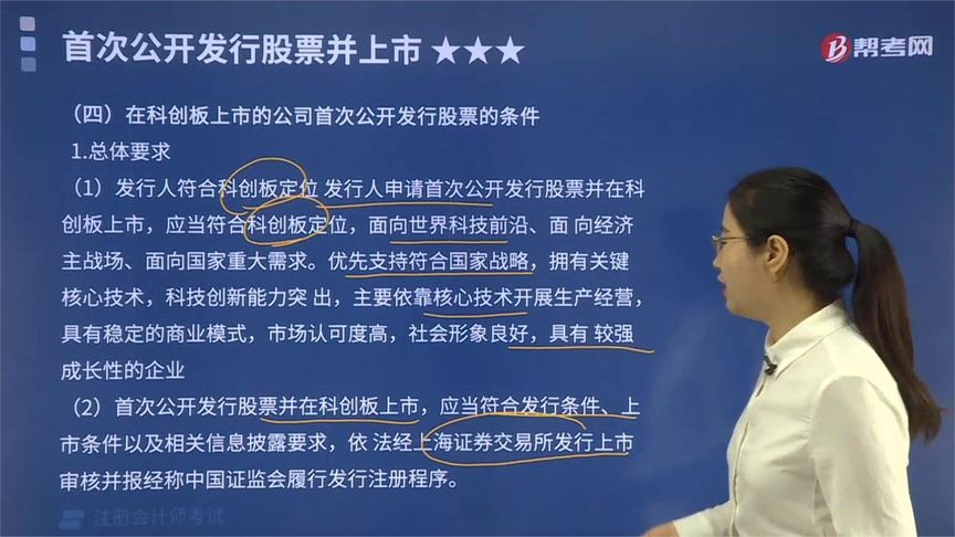 听王润红老师讲在科创板上市的公司首次公开发行股票有什么条件?