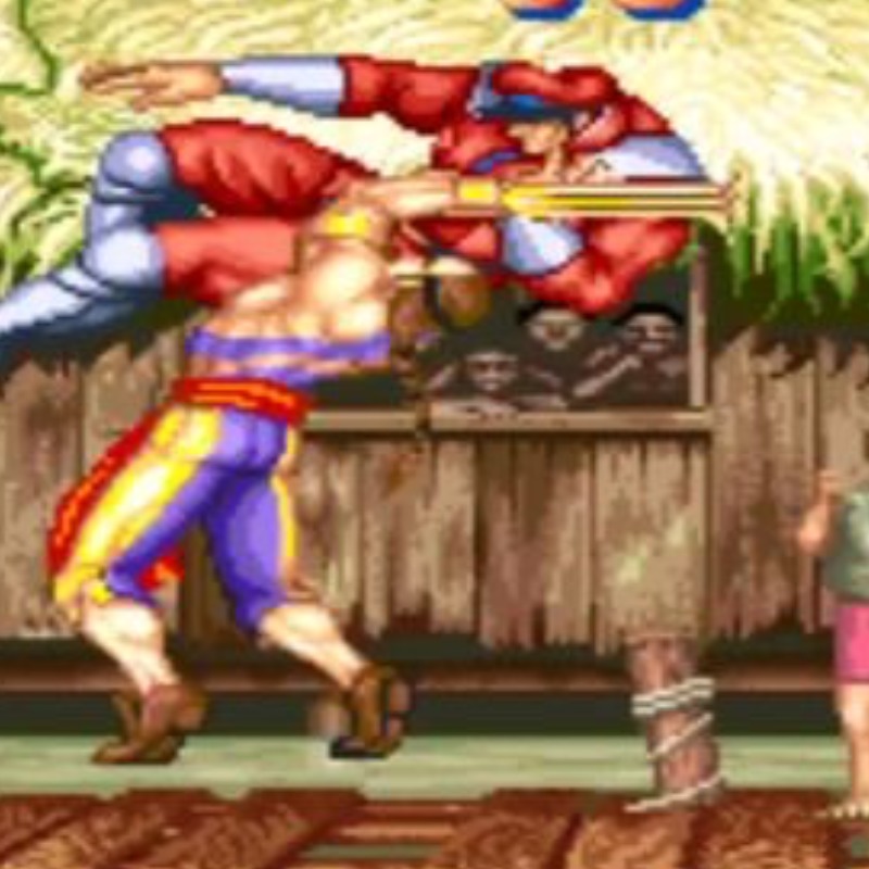 #街霸2 警察脚刀电钻反确认无限连暴虐第一叉,教科书般的立回战