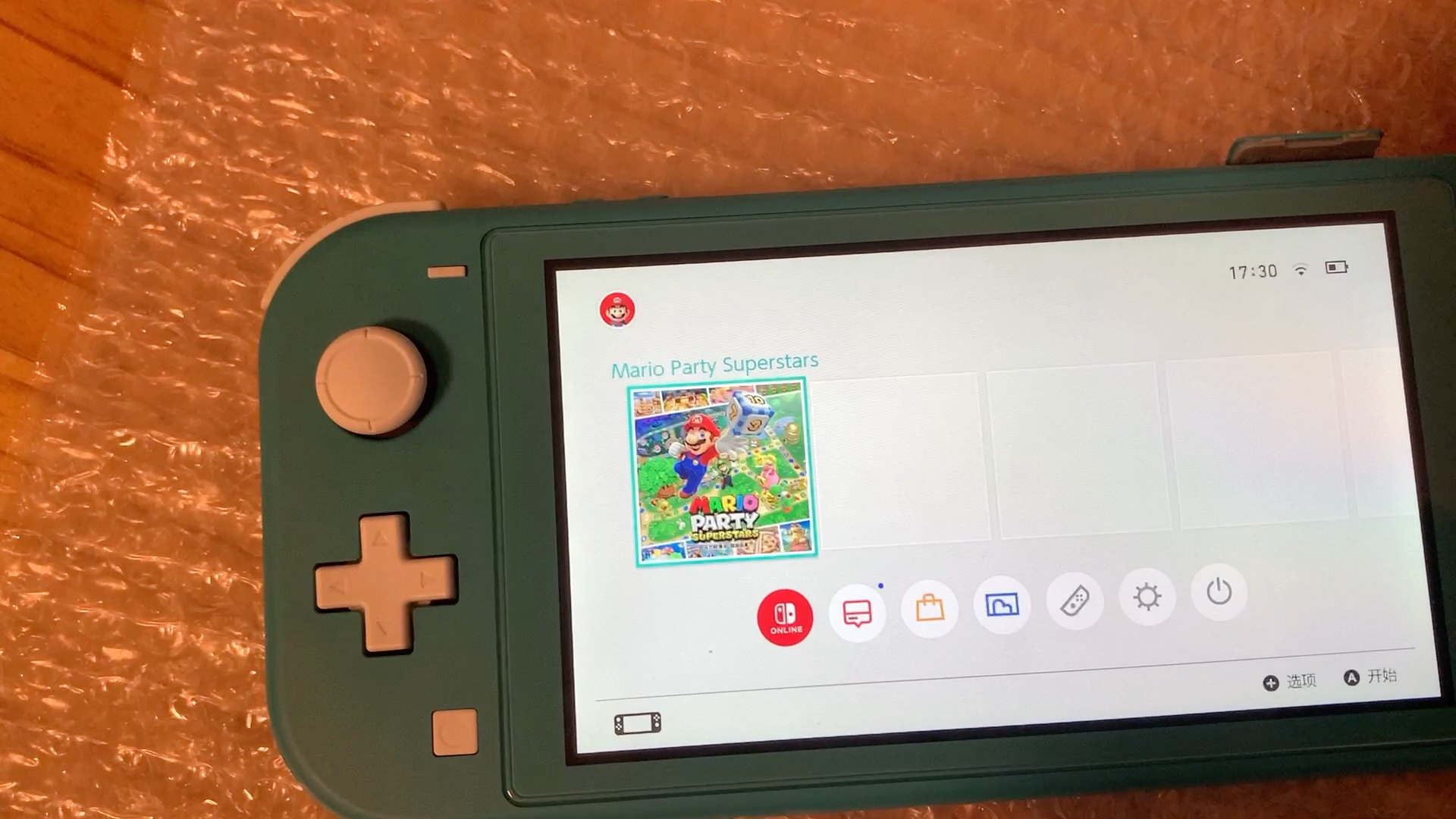 Switch lite 插卡测试,找主人去了