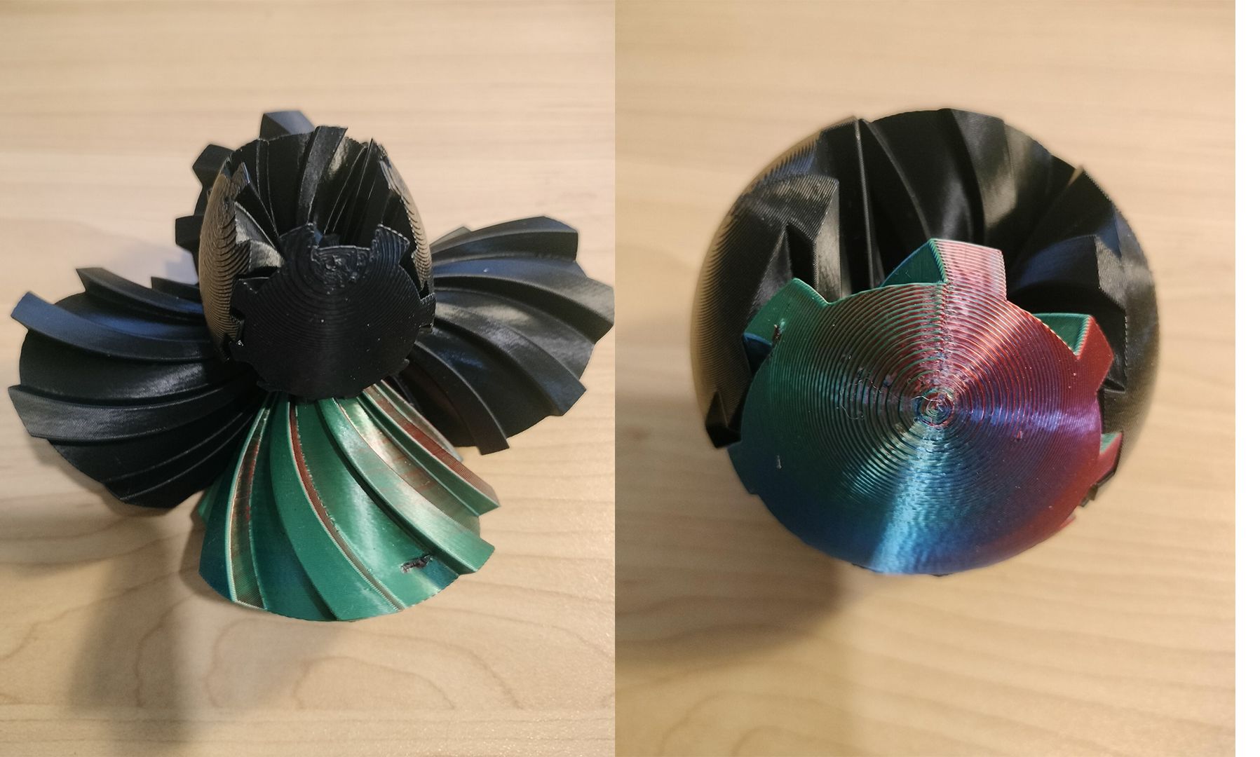 3D打印制作一个齿轮球2.0版本 STL下载