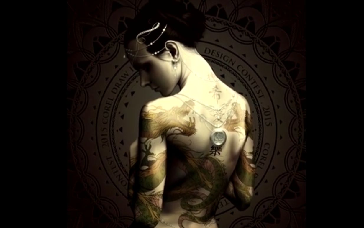 厉害了,CDR高级教程 CorelDRAW矢量人物绘制