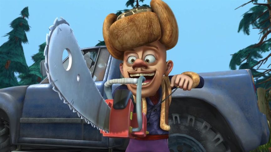 经典儿童搞笑动画片,回到丛林下