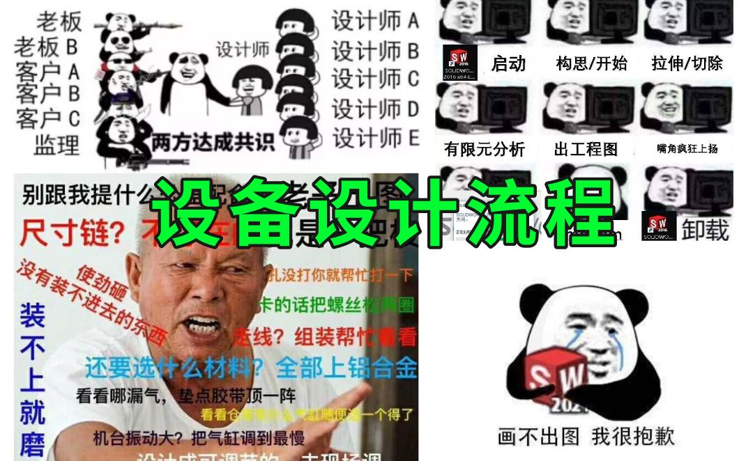 非标自动化设备一般设计流程,机械设计人员必须知道