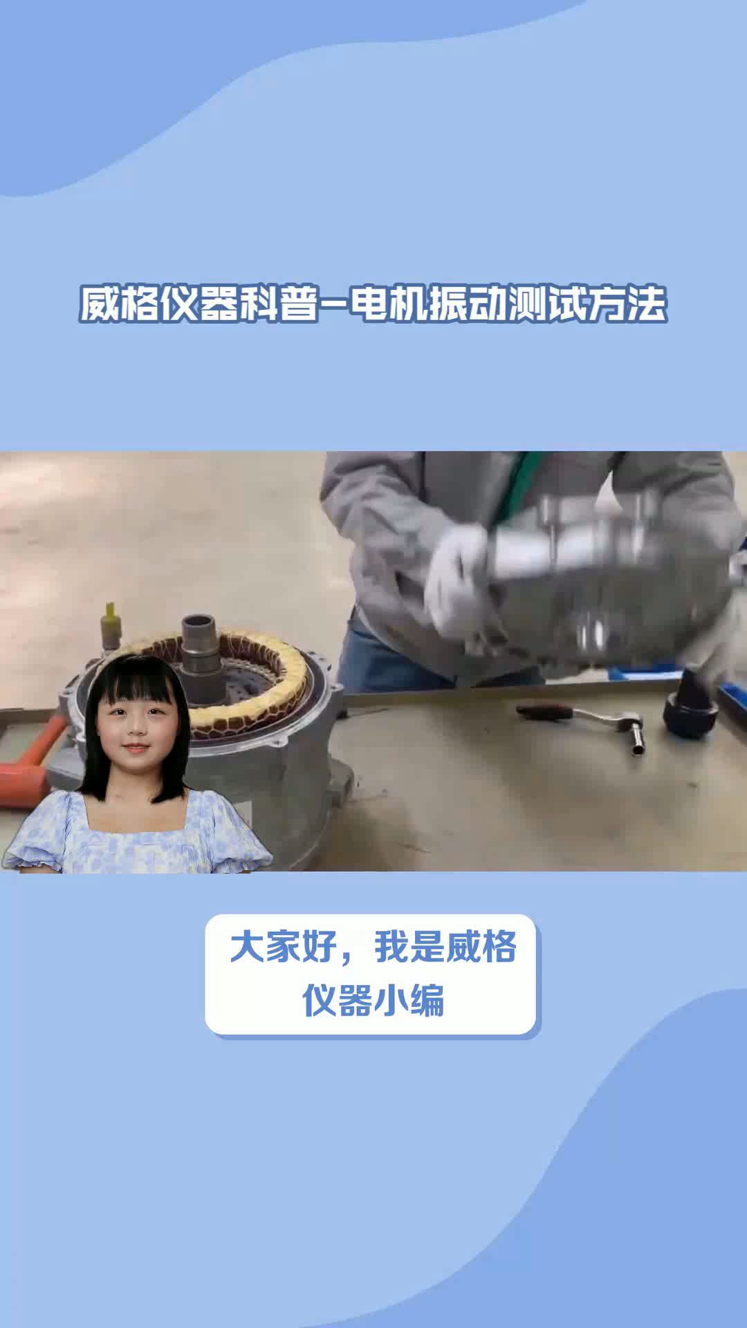 威格仪器科普-电机振动测试方法