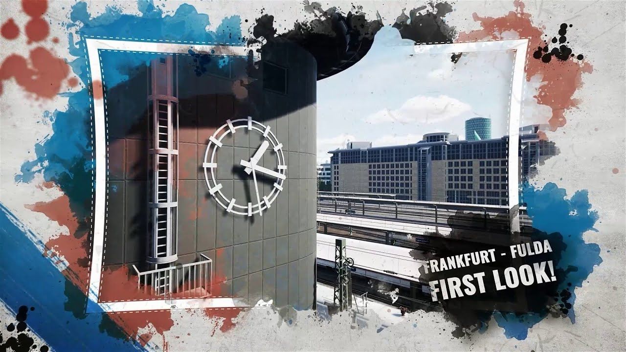 初见!德国法兰克福 - 富尔达铁路线 | 模拟火车世界5_单机游戏热门视频