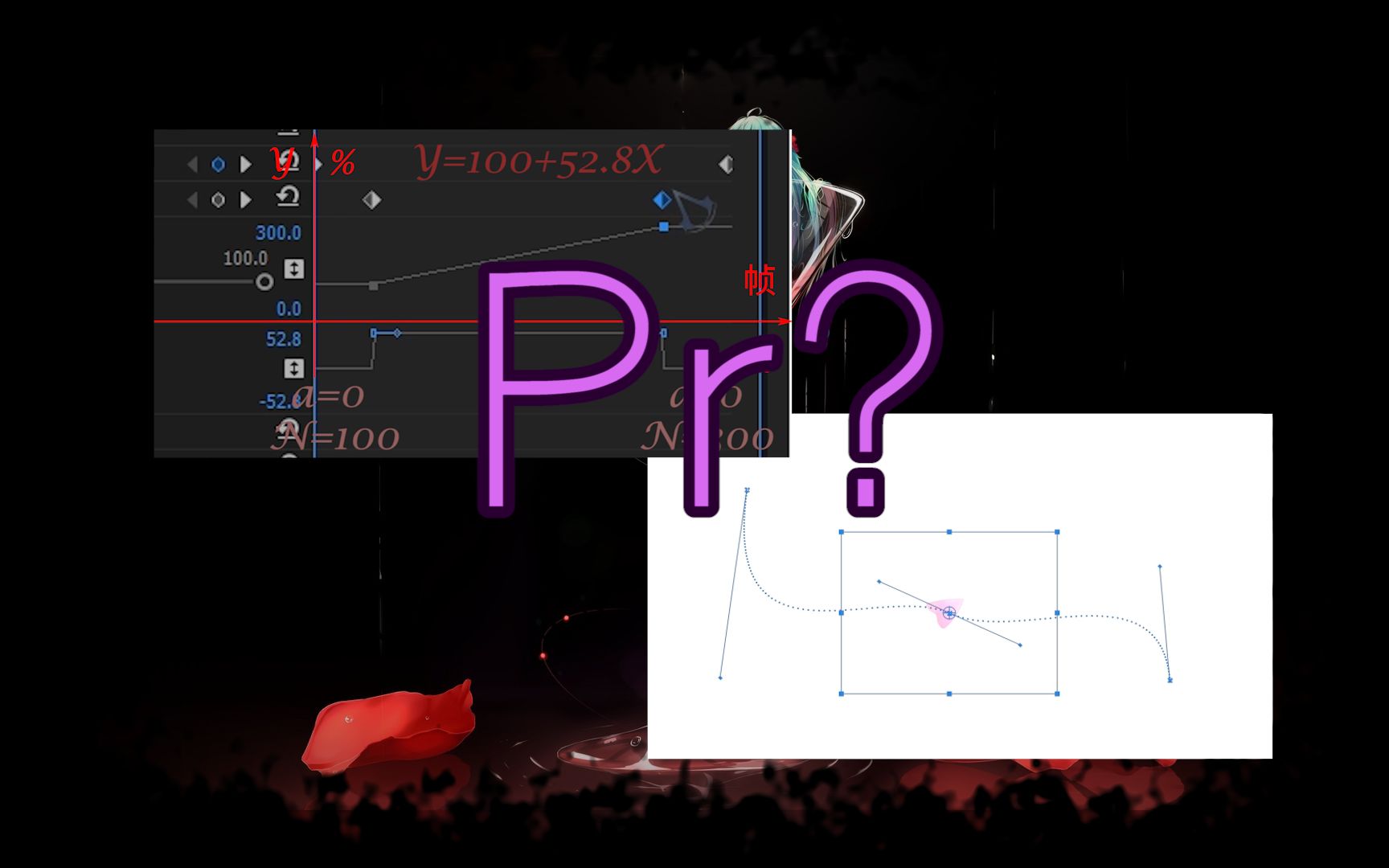 【PR贝塞尔曲线经验分享】学好数(理化),咋拉曲线都不怕